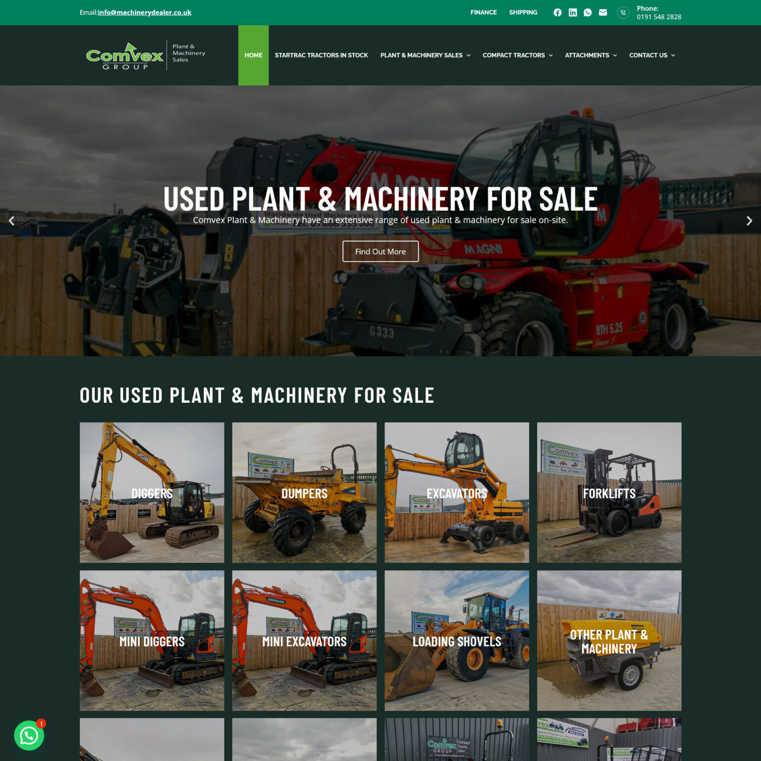 Comvex Group - UK Truck, 4×4, Used Spares, Plant & Machinery exporter